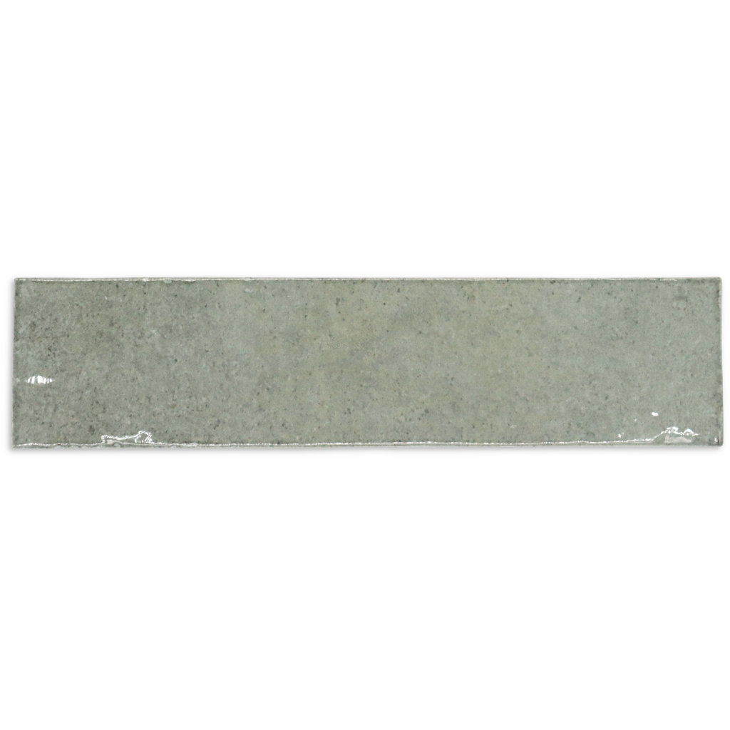 Bricks Mint Glossy Wall Tile 60x246 - Tile Stone Paver