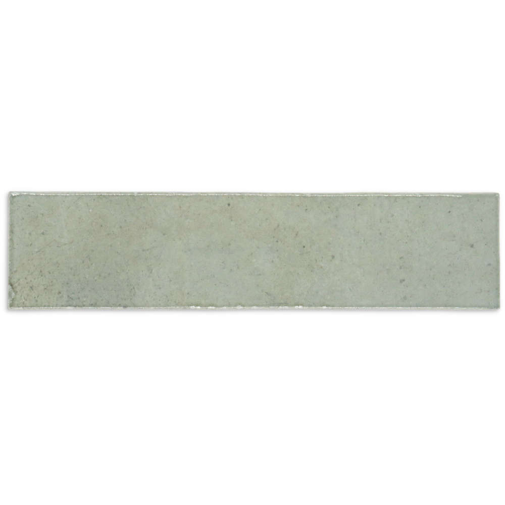 Bricks Mint Glossy Wall Tile 60x246 - Tile Stone Paver