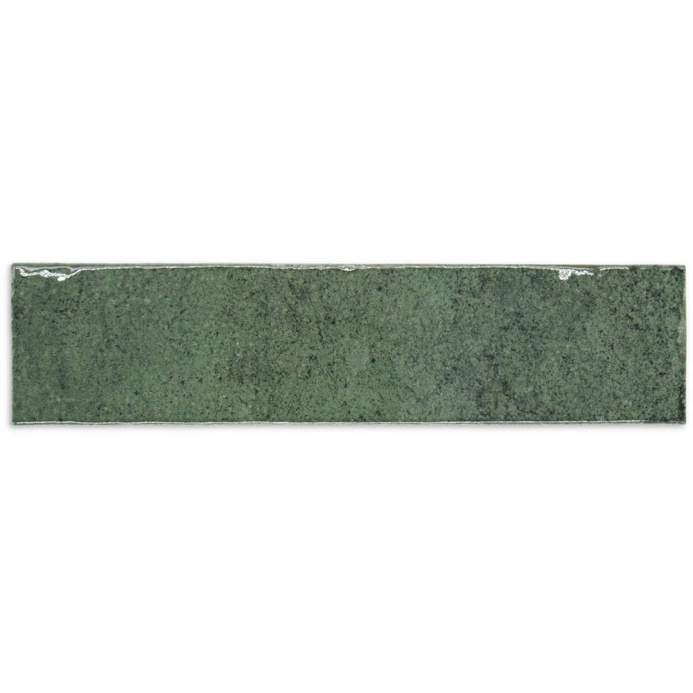 Bricks Green Glossy Wall Tile 60x246 - Tile Stone Paver