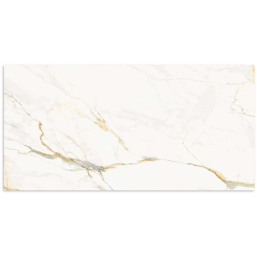 Calacatta Vagli Polished Floor Tile 600x1200 - Tile Stone Paver