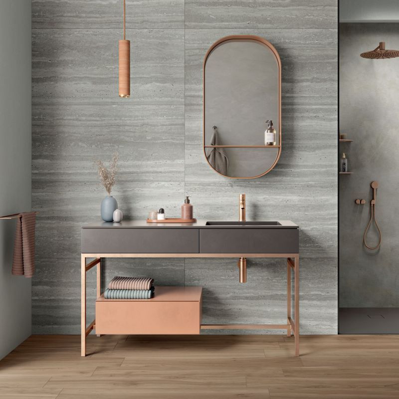 Dorica Greige Matt Tile 600x1200 - Tile Stone Paver