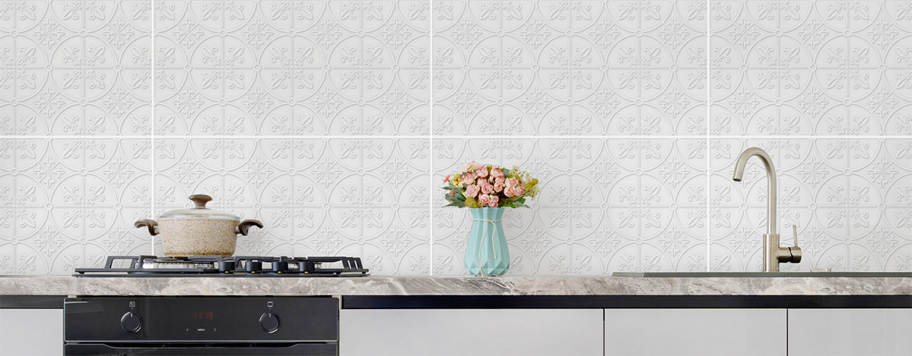 Infinity Brighton Cotton Gloss Wall Tile 300x600 - Buy Online
