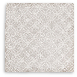 Silhouette Ringlet Goosdown Satin Wall Tile 130x130 - Buy Online
