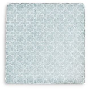 Silhouette Incise Watermark Satin Wall Tile 130x130 - Buy Online