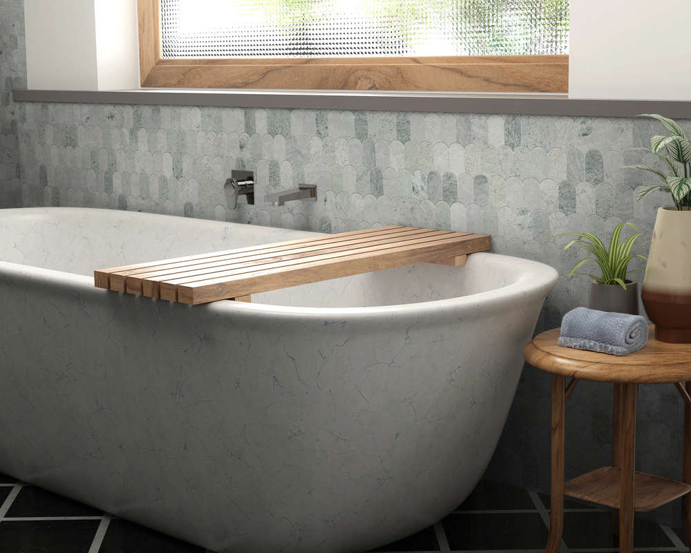 Artemis Ming Green Feather Honed - Tile Stone Paver