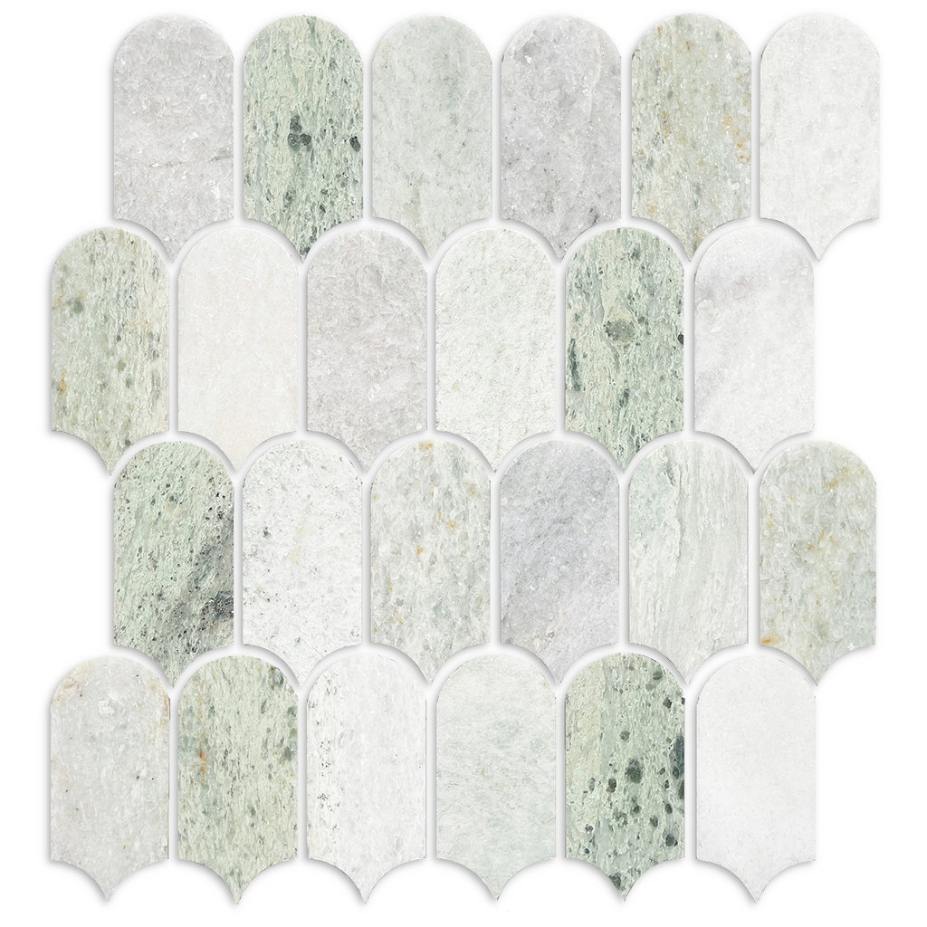 Artemis Ming Green Feather Honed - Tile Stone Paver