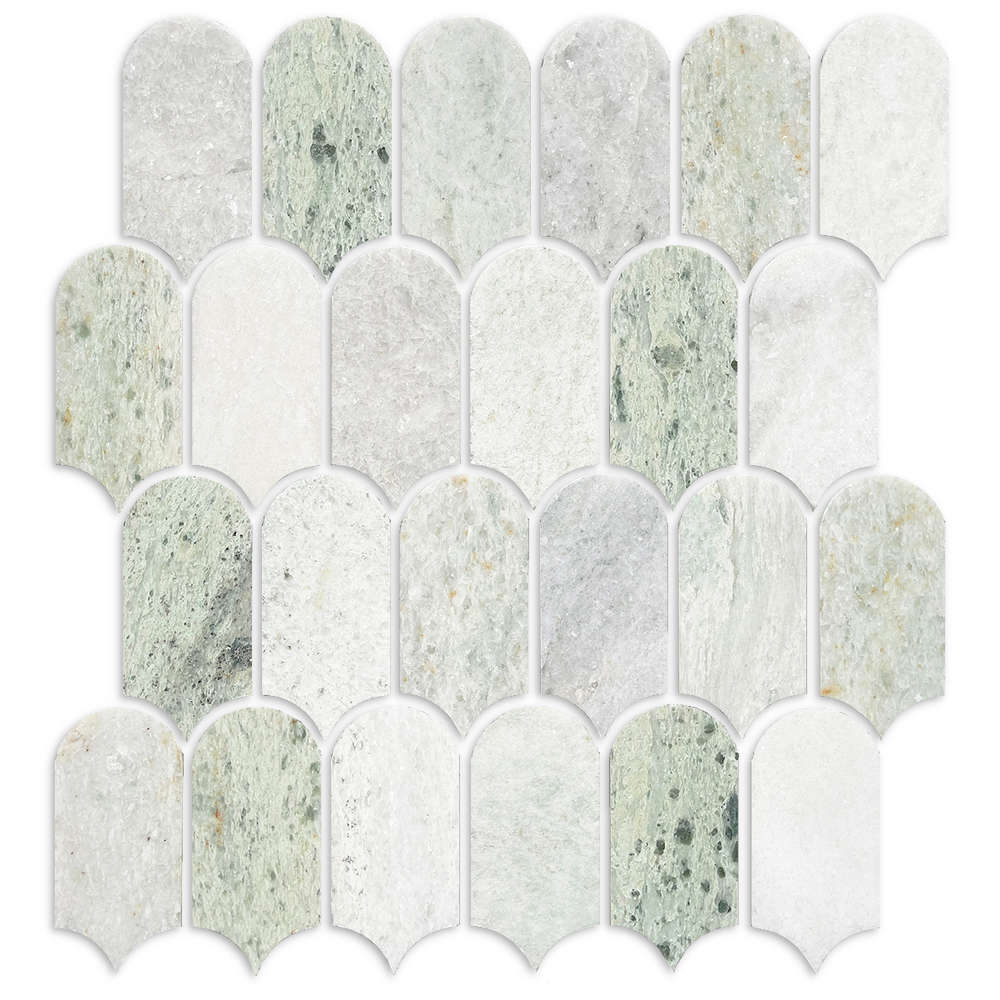 Artemis Ming Green Feather Honed - Tile Stone Paver