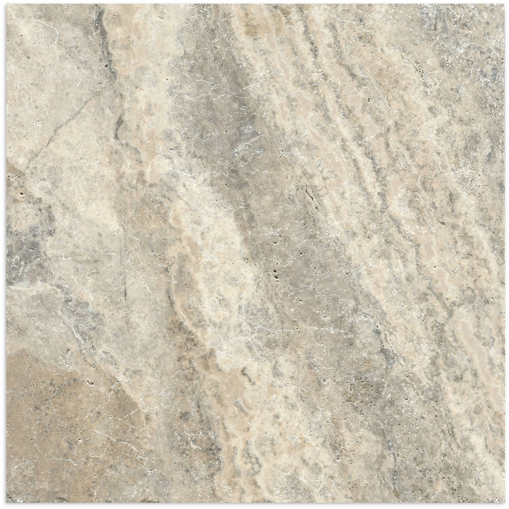 Silver Travertine Porcelain Paver 600x600 (20mm thick) - TSP