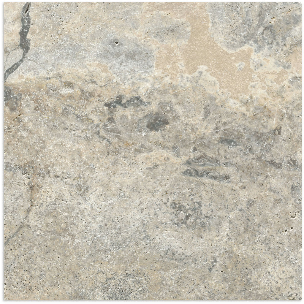 Silver Travertine Porcelain Paver 600x600 (20mm thick) - TSP