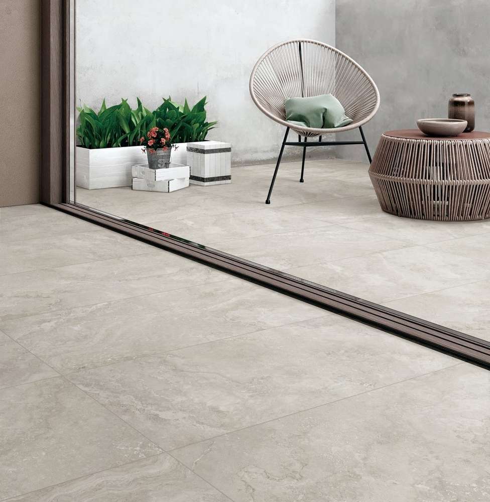 Norcia Silver Paver 600x600 (20mm thick) - Tile Stone Paver