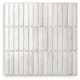 Riva Kit Kat Rice White Gloss Tile 300x300 - Tile Stone Paver