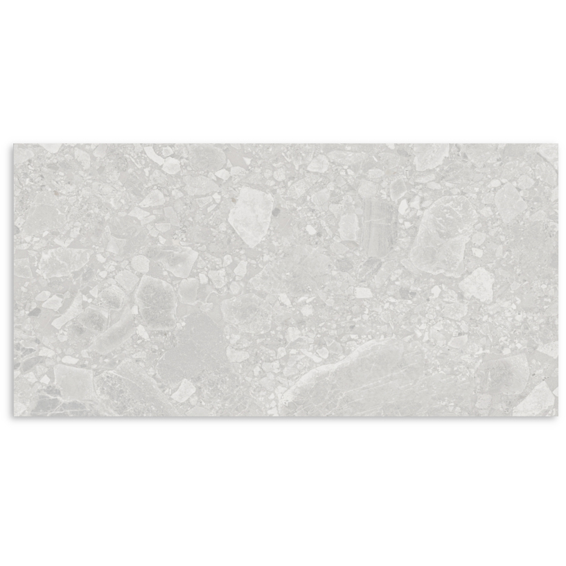 Studio Terrazzo Grey Matt Tile 300x600 - Tile Stone Paver
