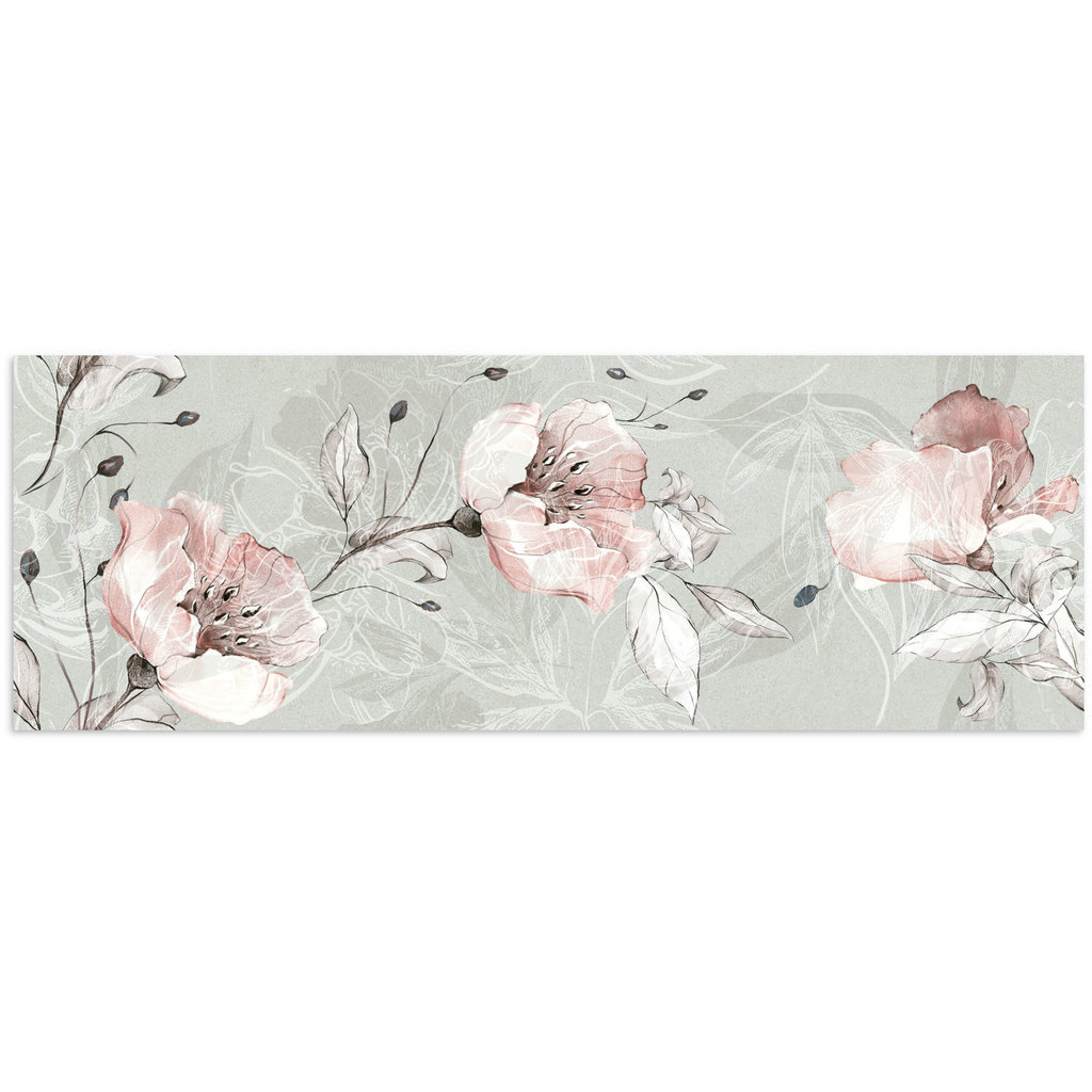 Sense Floral Wall Tile 350x1000 - Tile Stone Paver