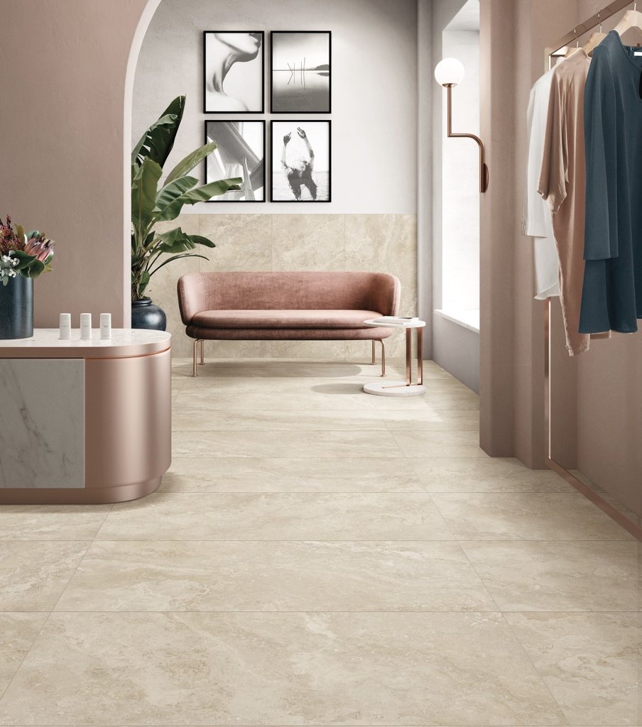 Norcia Beige French Pattern Matt - Tile Stone Paver