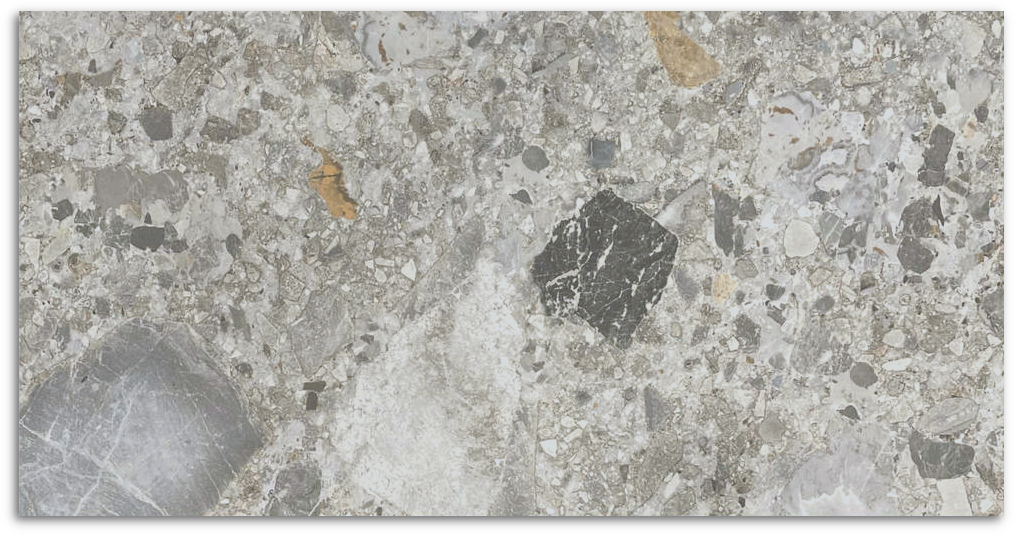 IN/OUT Breccia Brown Matt Tile 300x600 - Tile Stone Paver