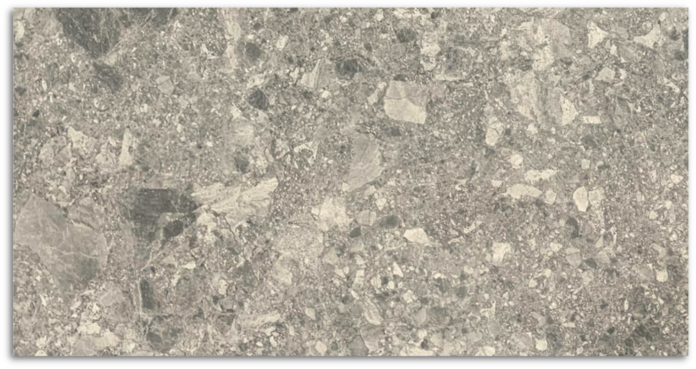 IN/OUT Breccia Mid Grey Matt Tile 300x600 - Tile Stone Paver