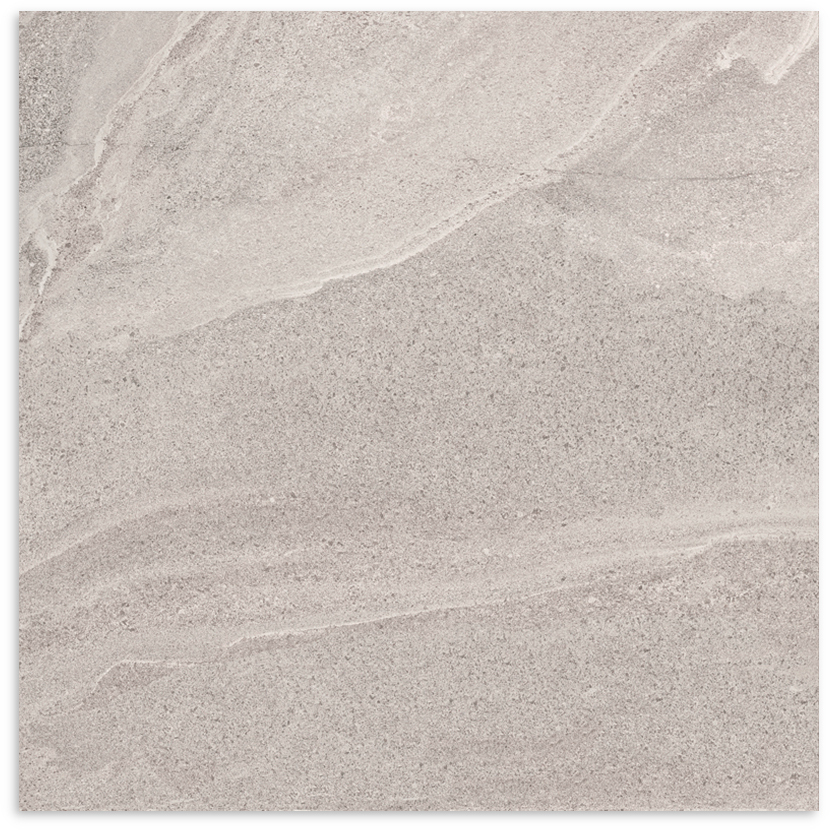 Riverstone Light Grey Matt Tile 600x600 - Tile Stone Paver