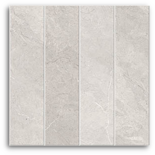 Lume Silk Grey Subway (75x300) Wall Satin Matt - Buy Online