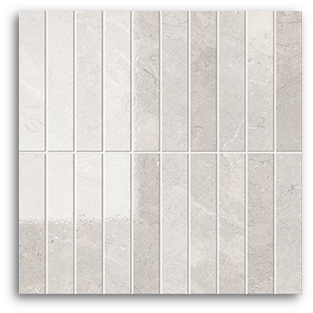 Lume Silk Grey Fingers (150x25) Wall Gloss - Buy Online