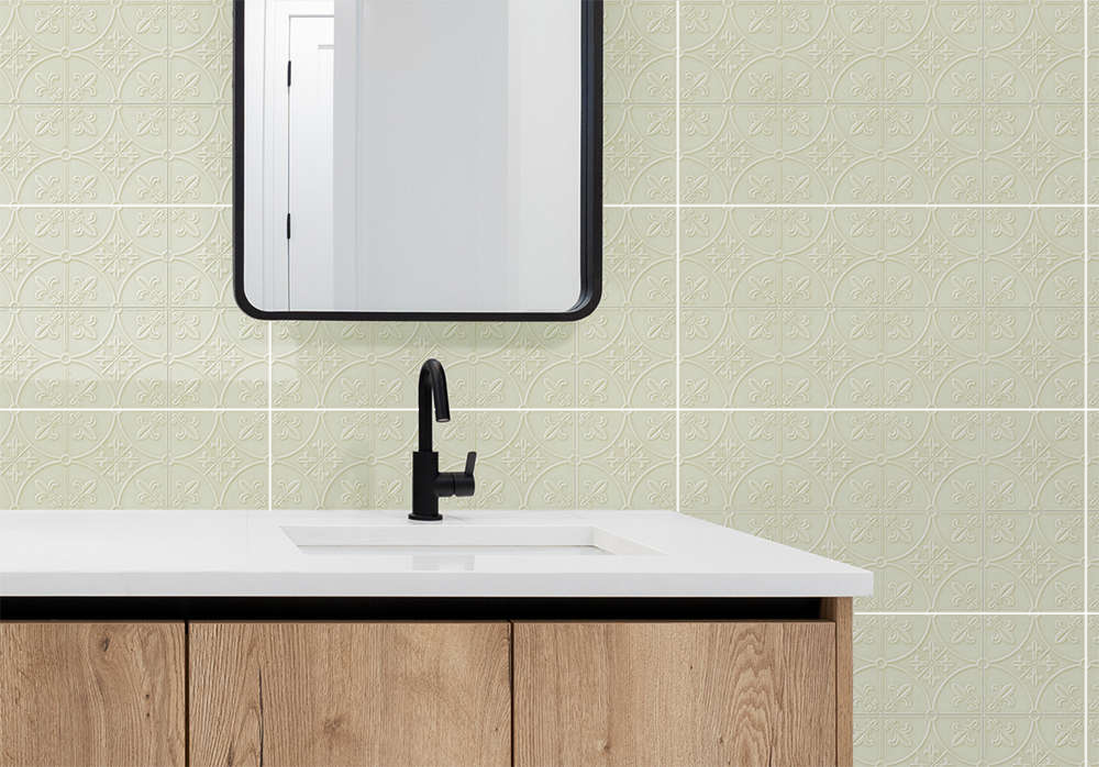 Infinity Brighton Classic Mint (Gloss) Wall Tile 300x600 - Tile Stone Paver