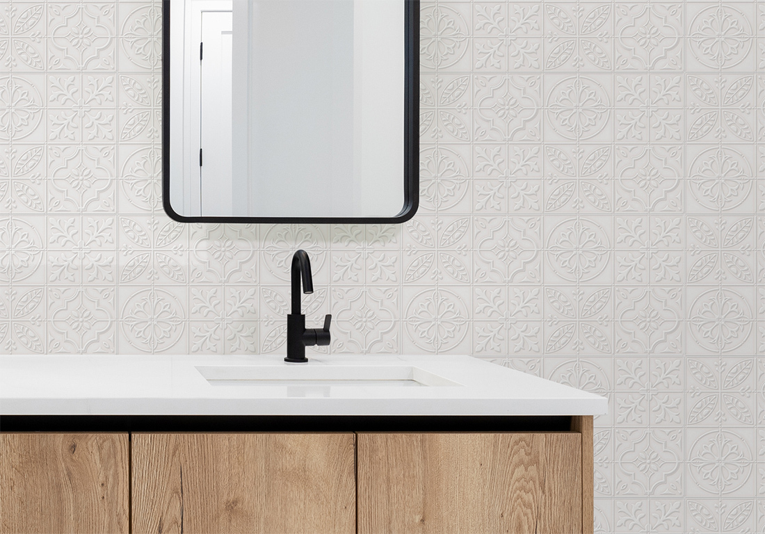 Infinity Farago Ancient White (Gloss) Wall Tile 300x600 - Tile Stone Paver