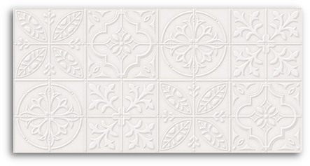 Infinity Farago Ancient White (Satin Matt) Wall Tile 300x600 - Tile ...