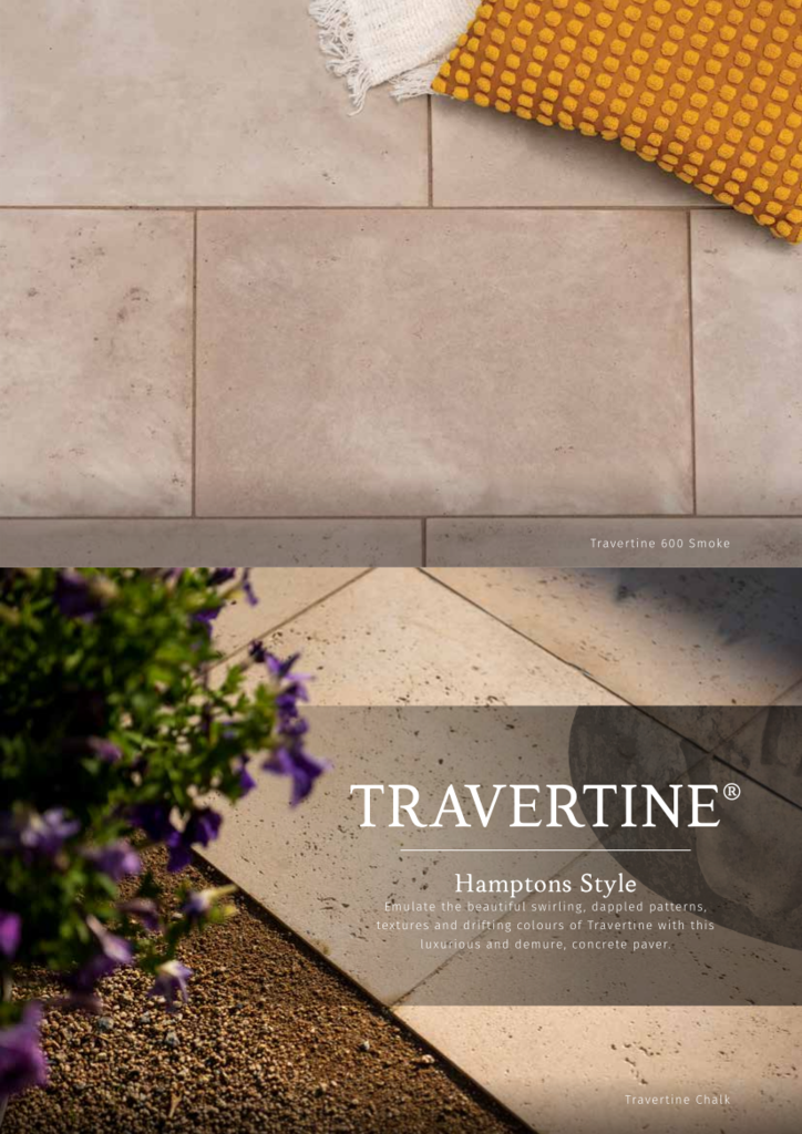 Stoneworks Travertine Silver Paver 400x600 - Tile Stone Paver