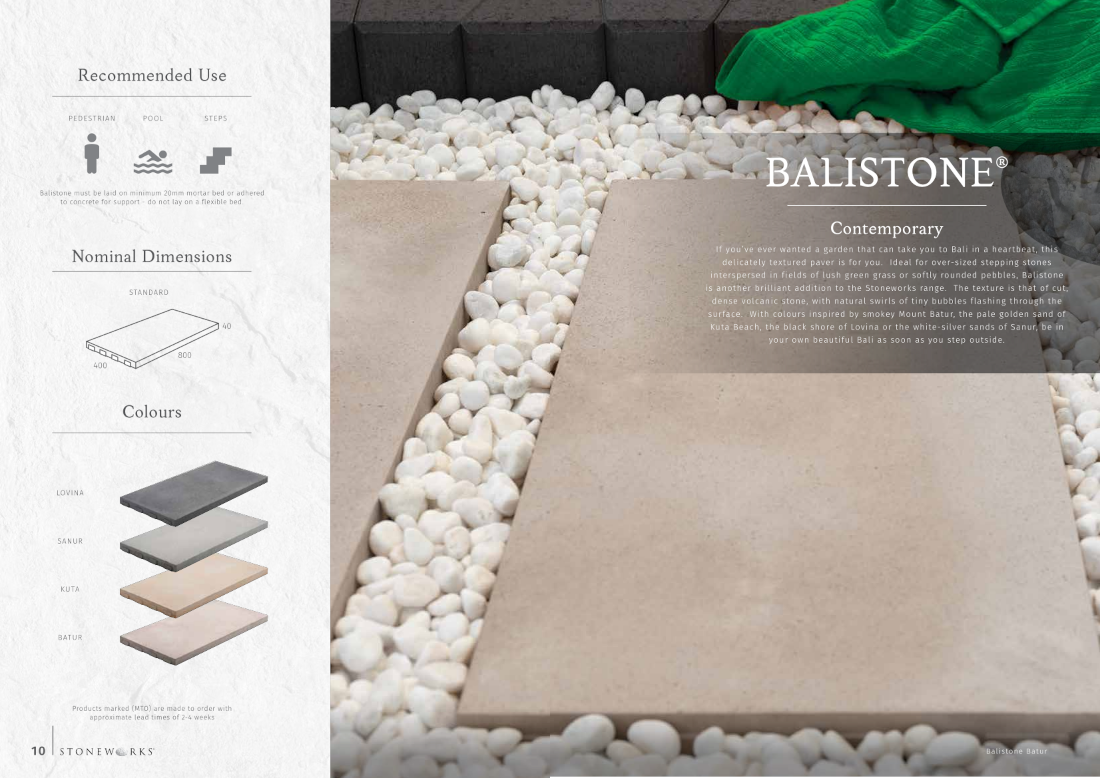 Bali Stone Sanur Paver 400x800 - Tile Stone Paver