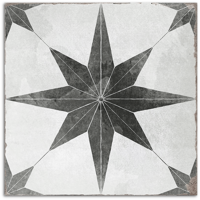 Rimini Black Matt Tile 200x200 - Tile Stone Paver