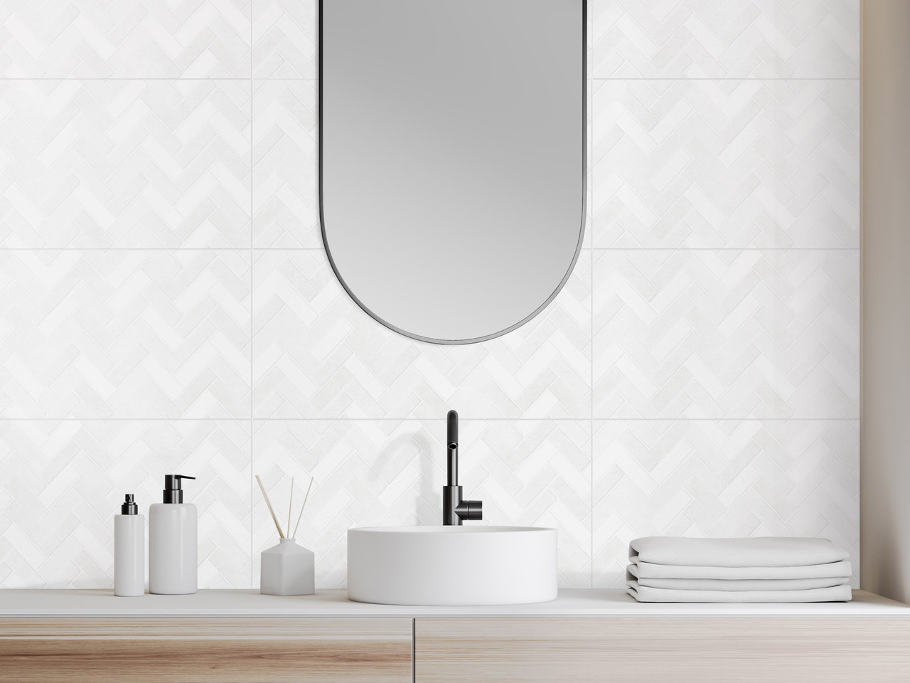 Folio Evander Bianco (Satin) Wall 300x600 - Tile Stone Paver