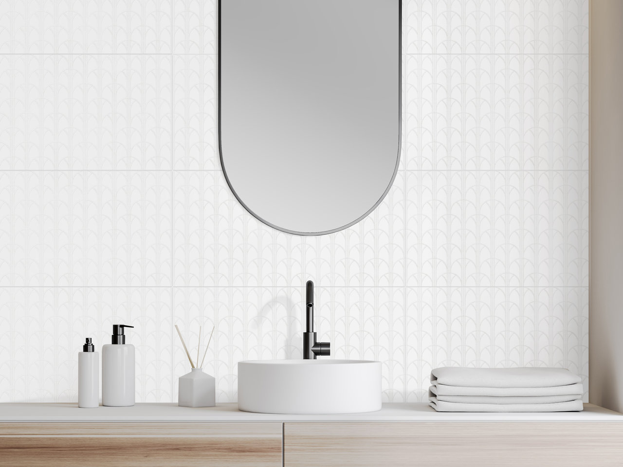 Folio Marlo Bianco (Satin) Wall 300x600 - Tile Stone Paver