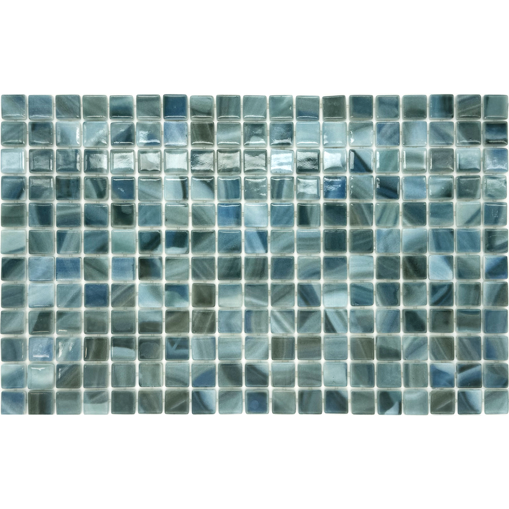 Betsan Rio Gloss Glass Mosaic 25x25 - Tile Stone Paver