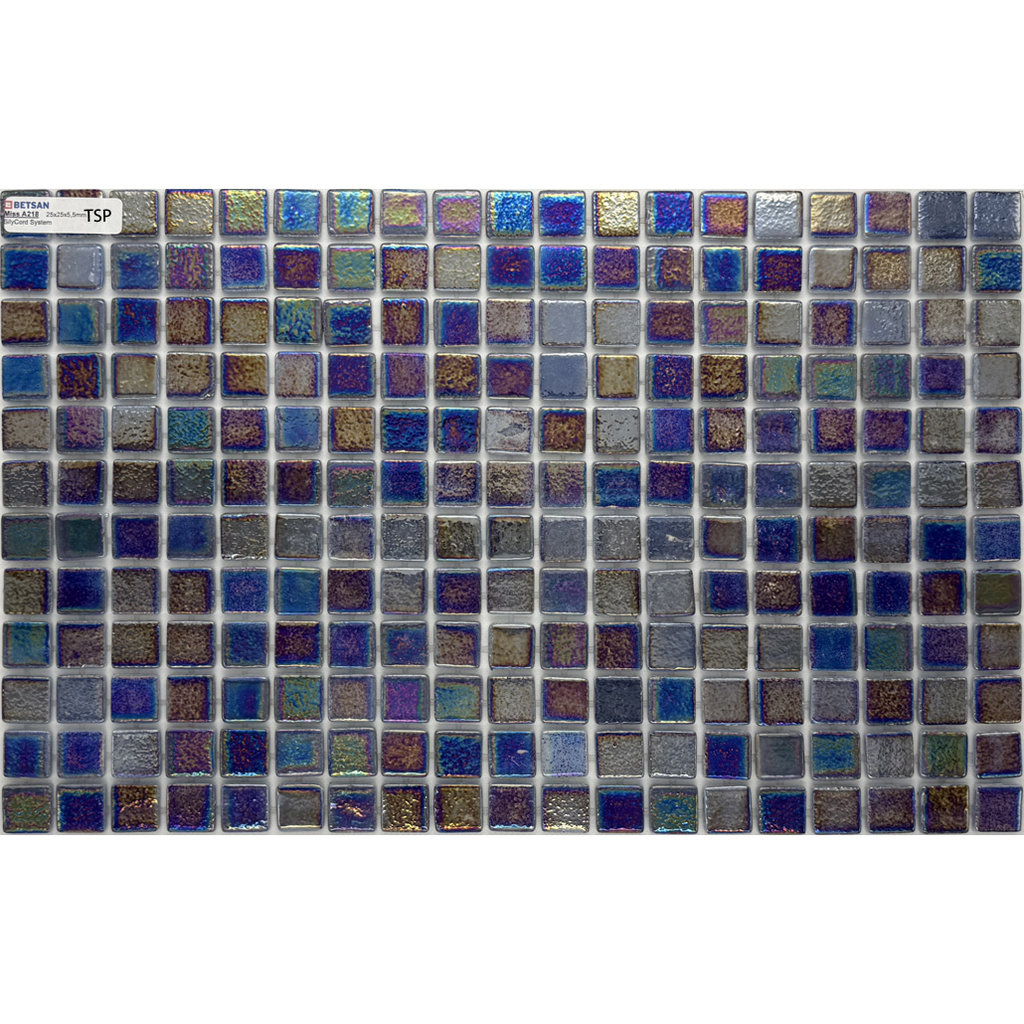 Betsan Miss A218 Glass Mosaic 25x25 - Tile Stone Paver
