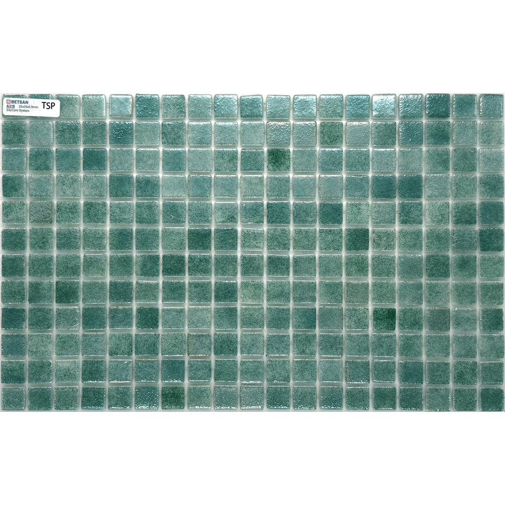 Betsan A318 Glass Mosaic 25x25 - Tile Stone Paver