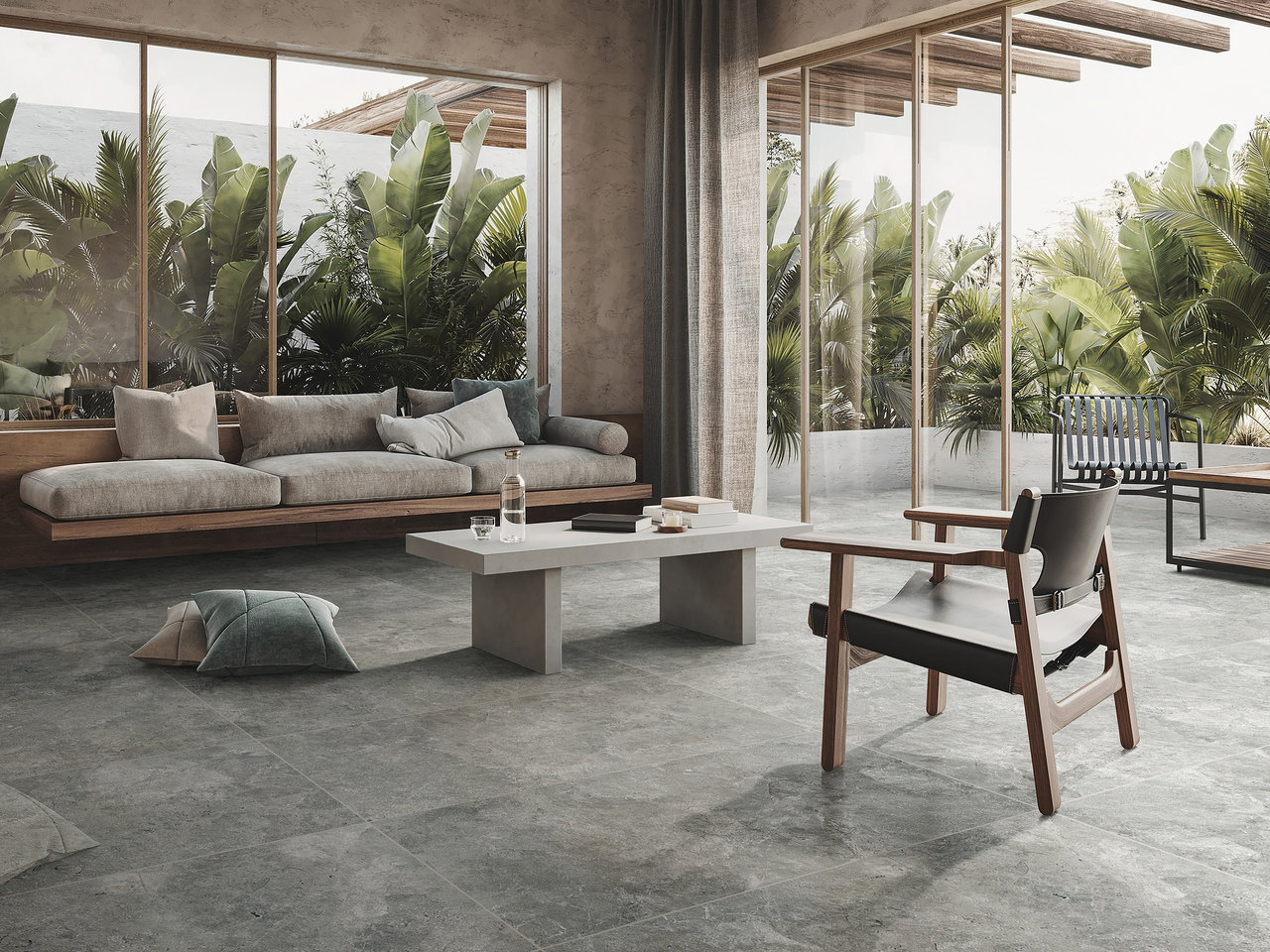 Karst-Stone Grey Matt P2/P4 Tile 300x600 - Tile Stone Paver