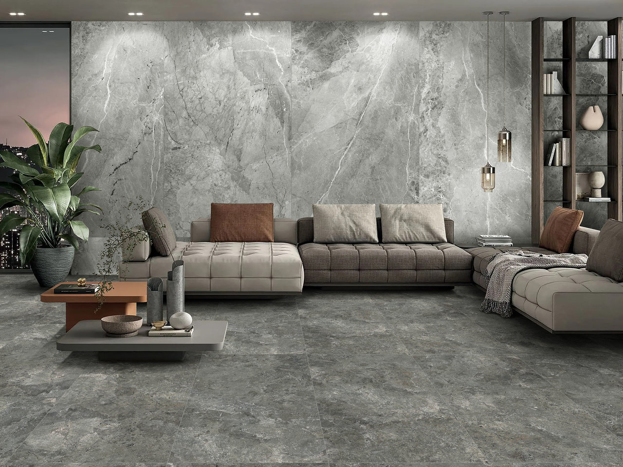 Karst-Stone Charcoal Matt P3 Tile 150x150 - Tile Stone Paver