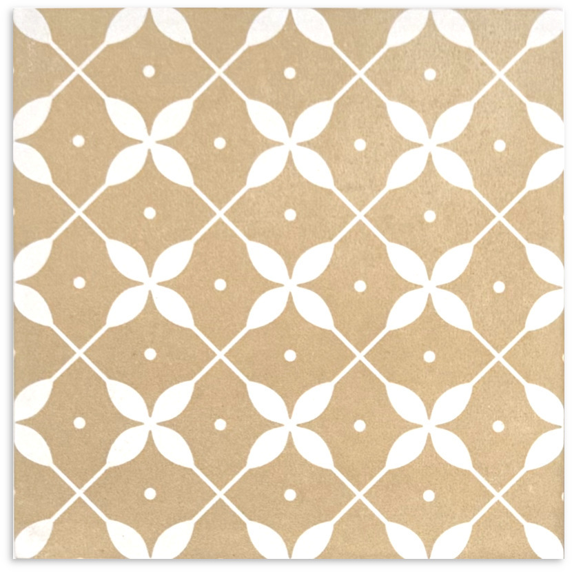 Craft Art Leaf Desert Matt Tile 200x200 - Tile Stone Paver