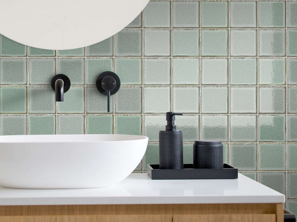 Akari Squares Umi Wall Tile (GLOSS) - Tile Stone Paver
