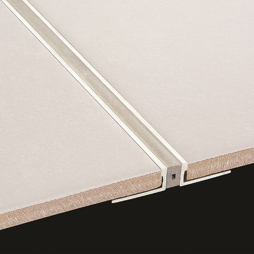 Aluminium Expansion Trim 22mm x 3m - 10mm Neoprene (Grey) - Tile Stone ...