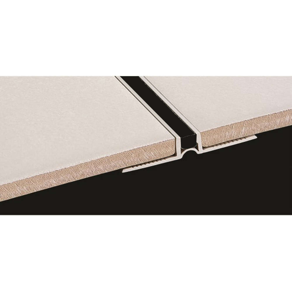 PVC Movement Joint 8mm x 2.5m (Black) - Tile Stone Paver