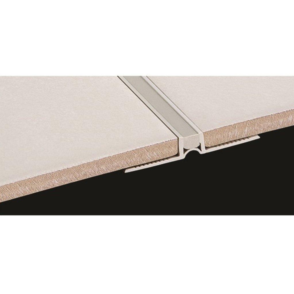 PVC Movement Joint 8mm x 2.5m (Grey) - Tile Stone Paver