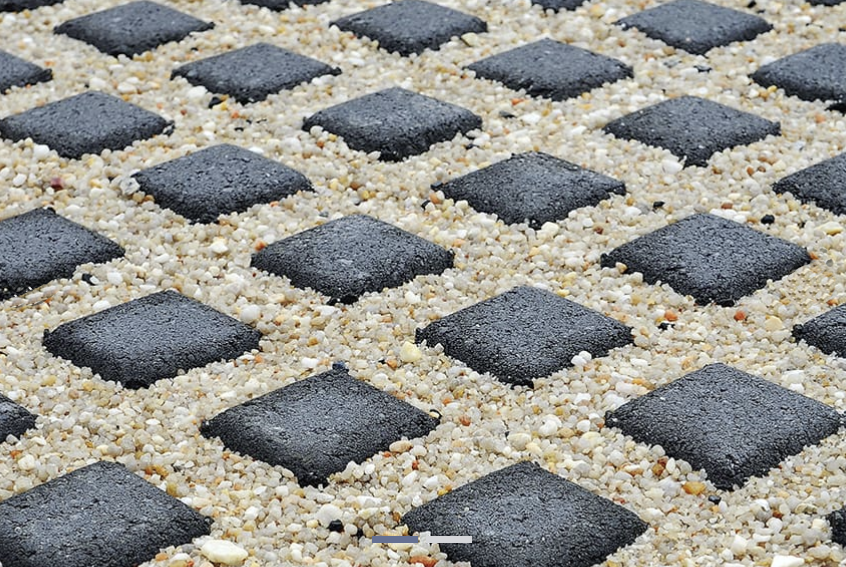 Adbri Charcoal Turfgrid Paver - Tile Stone Paver